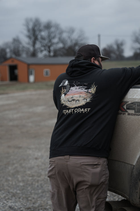Scenic Goose Throw back Hoodie – East Coast Waterfowl