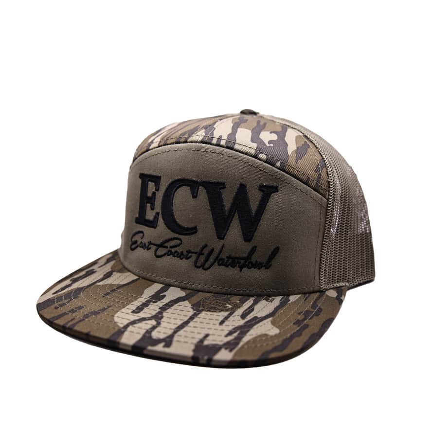 Embroidered ECW Logo - 7 Panel – East Coast Waterfowl